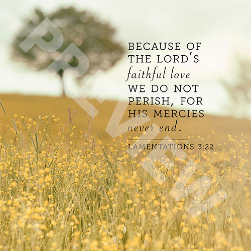 Lamentations 3 22 Innovative Faith Resources